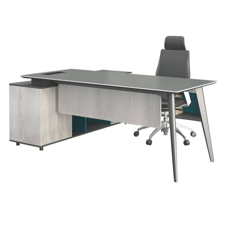 L-Shaped Office Manager Table | Mige Office Furniture
