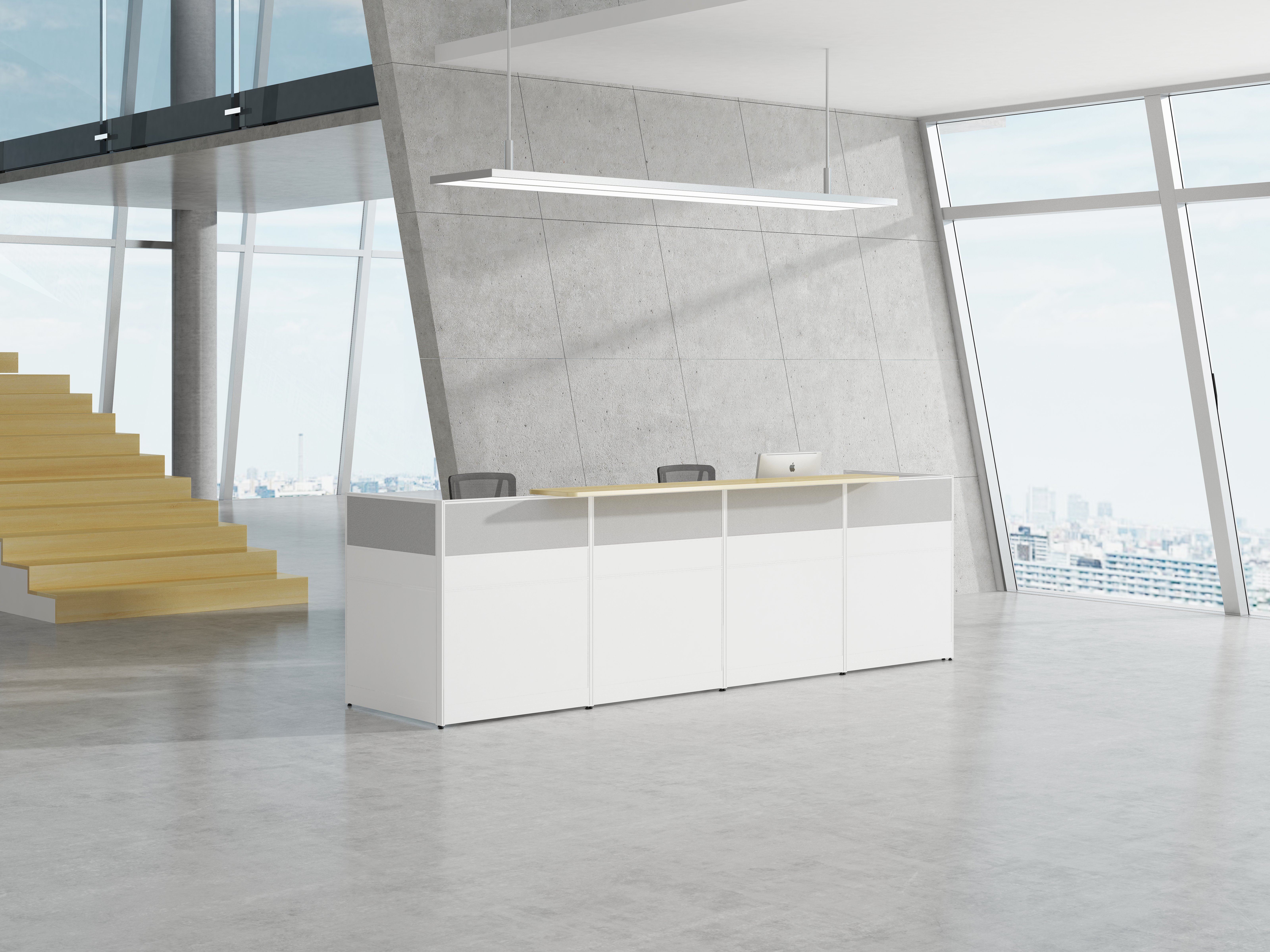 Simple Front Office Interior Design