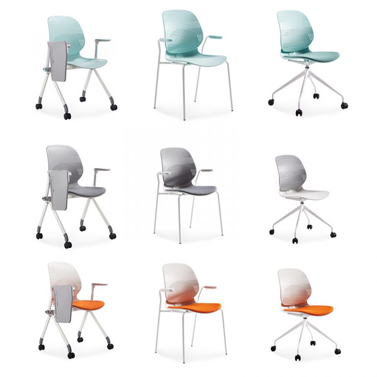 Movable Training Chair with Pad | MIGE Office Furniture
