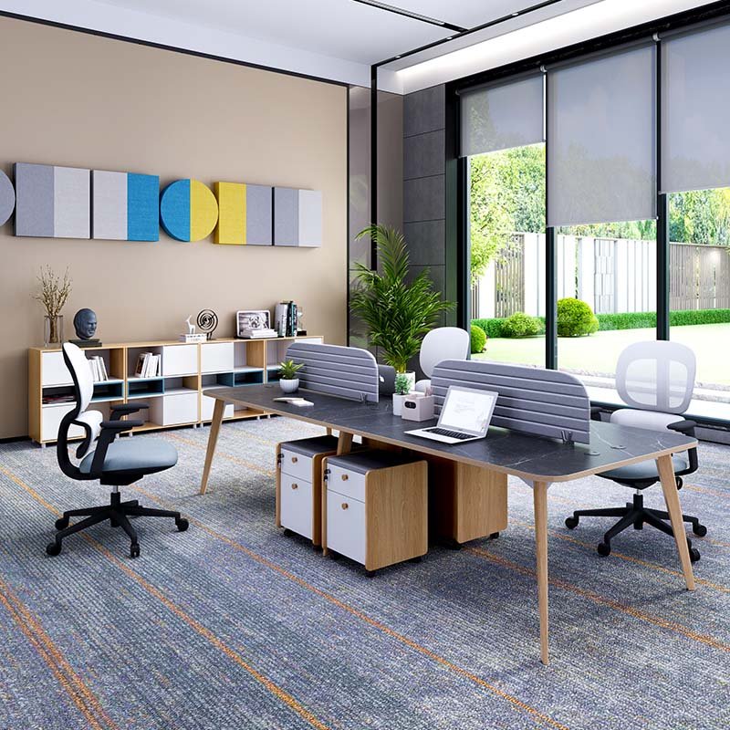 Designing Your Office? Consider These 4 Seater Workstation Ideas | Mige ...