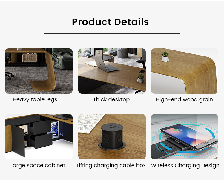Luxury Boss Executive Desk | MIGE Office Furniture