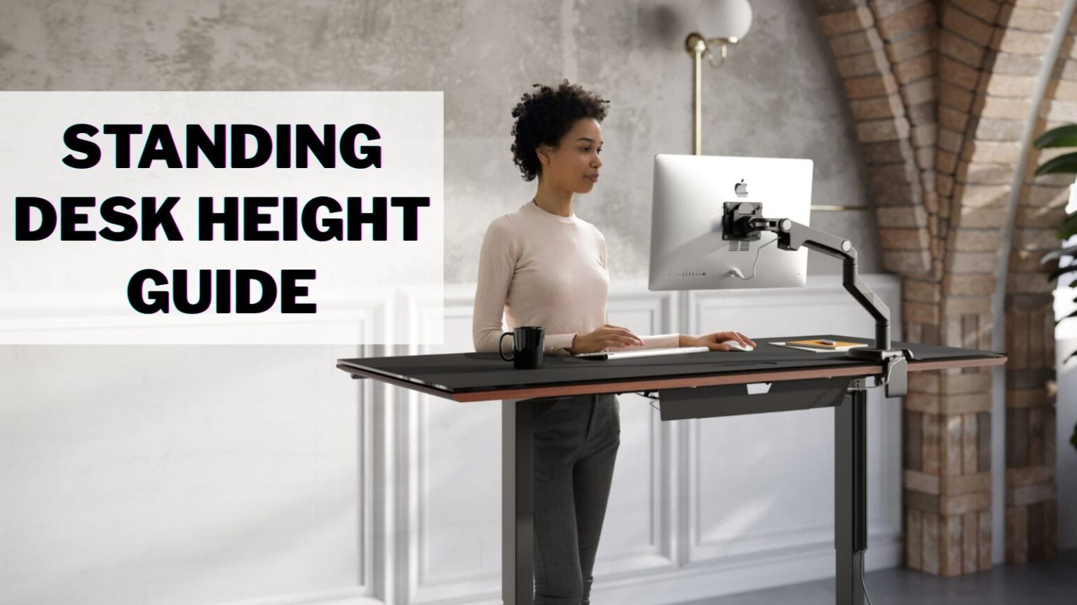 Standing Desk Height Guide: Adjust Yours In Just 3 Steps | Mige Office ...